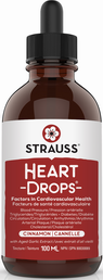 Strauss - HEART DROPS - Cinnamon – The Vitamin Shop