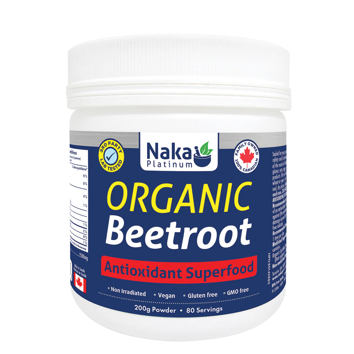 Naka - Organic Beetroot – The Vitamin Shop