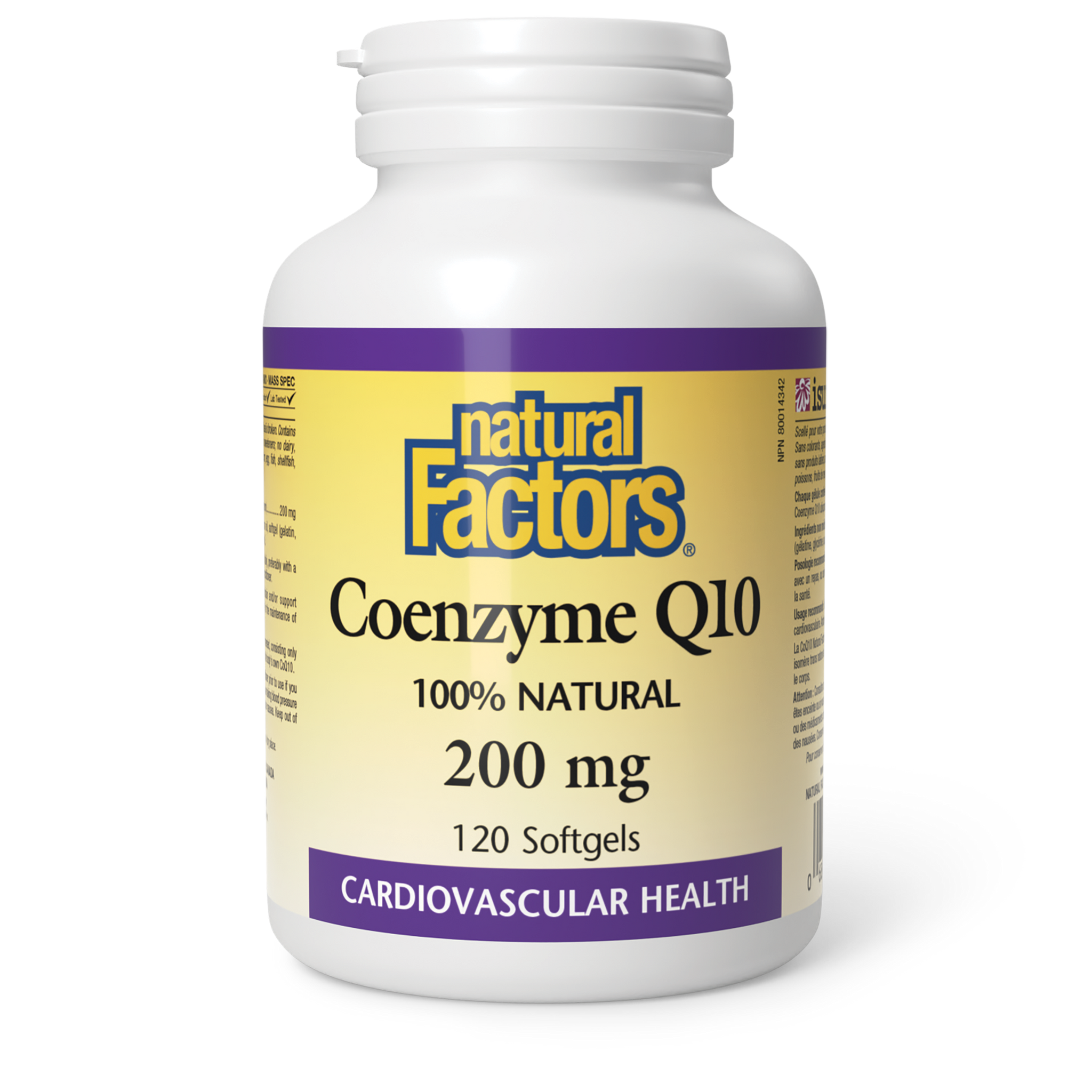 Natural Factors - CoEnzyme Q10 - 200 mg – The Vitamin Shop